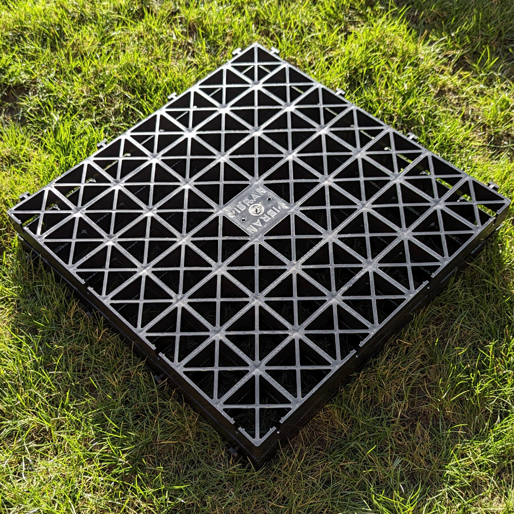 Grass Parking Grids | IBRAGRASS Plastic Ground Reinforcement Grids - IBRAN